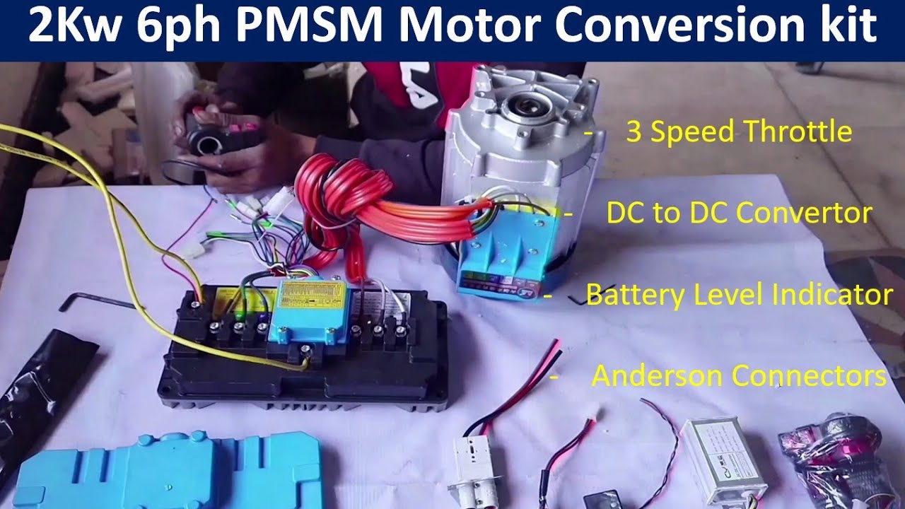 Unboxing of 6 phase 2kw PMSM motor for electrical vehicle. - YouTube
