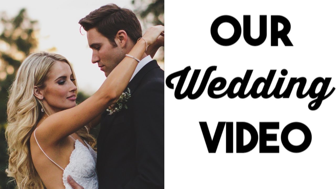 OUR WEDDING VIDEO! | Incredibly BEAUTIFUL California Wedding! - YouTube