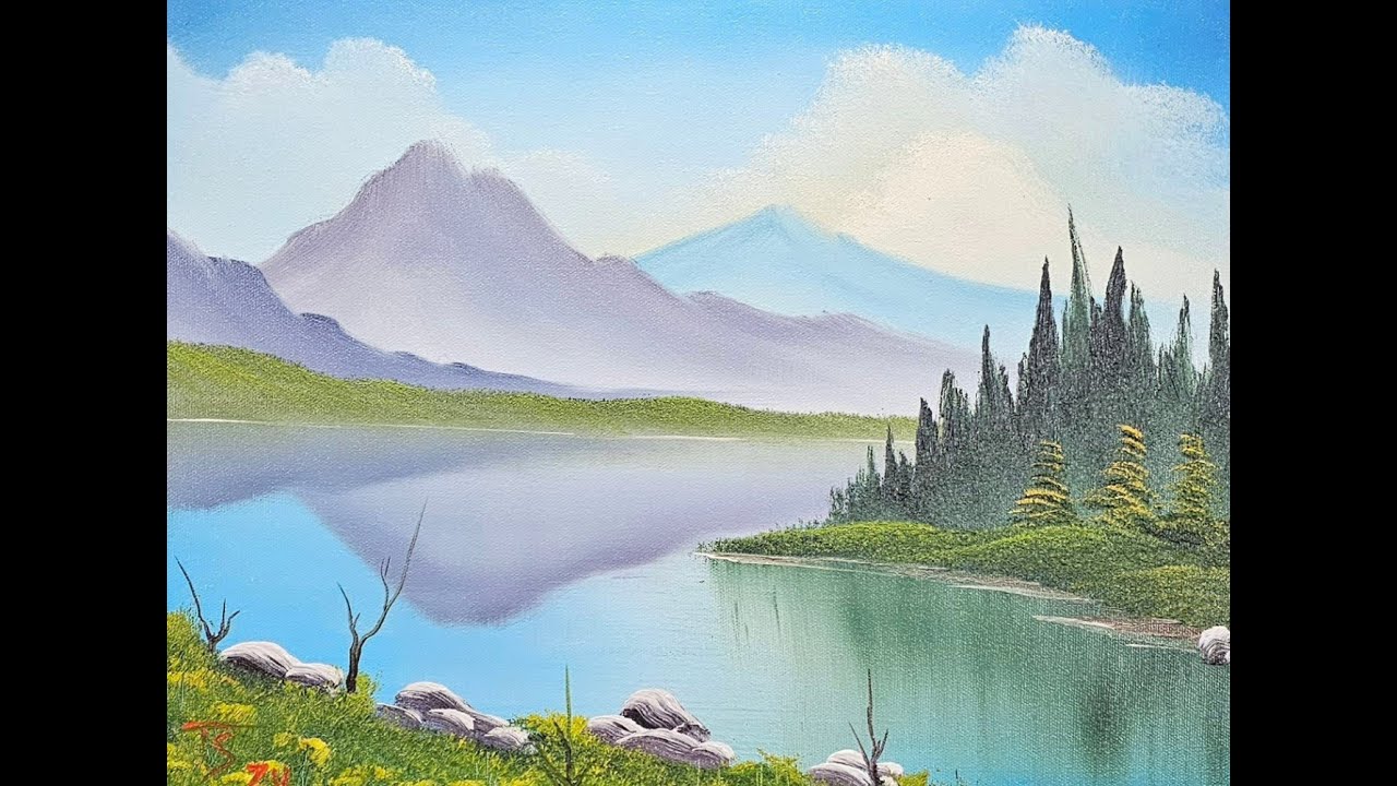 Painting Bob Ross Style with Certified Ross Instructor® Ted Simpson 5 ...