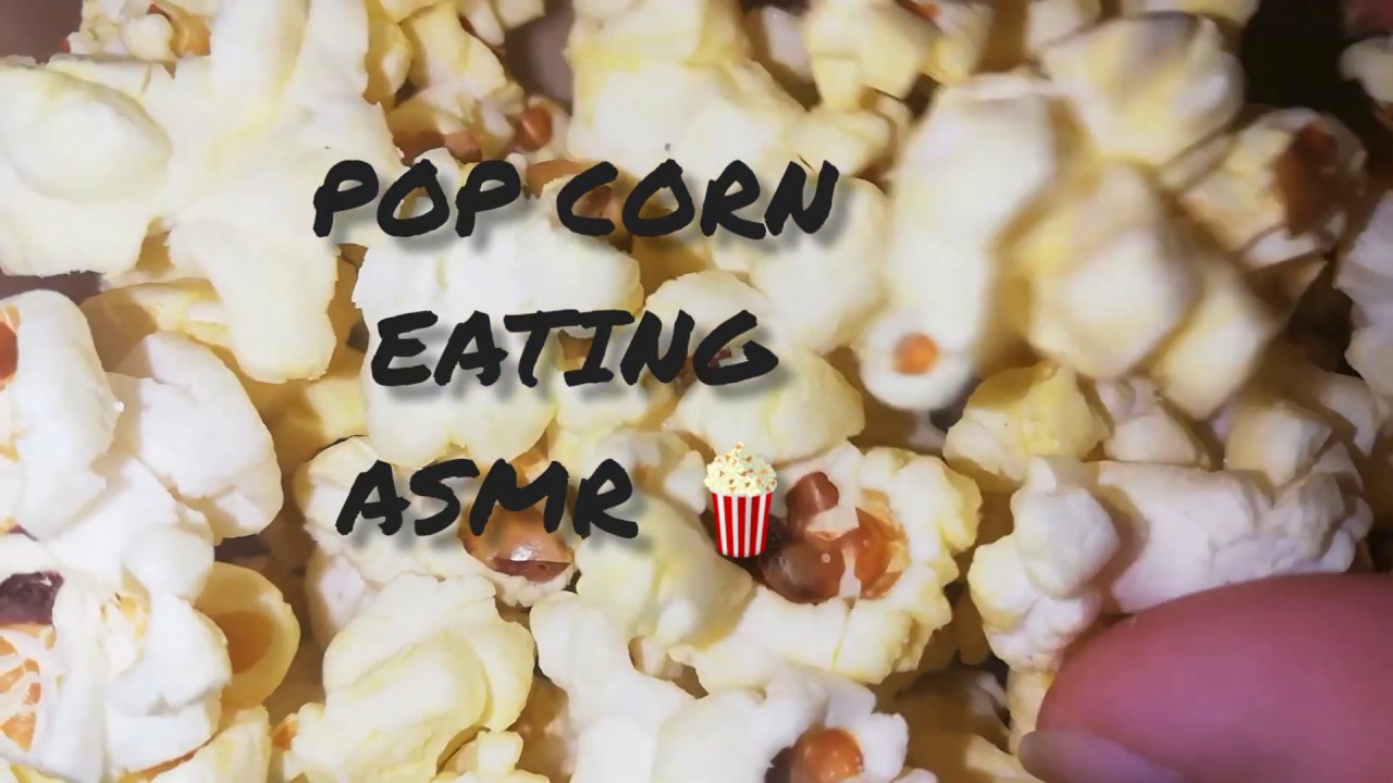 Popcorn eating ASMR || Dark Moon ASMR - YouTube