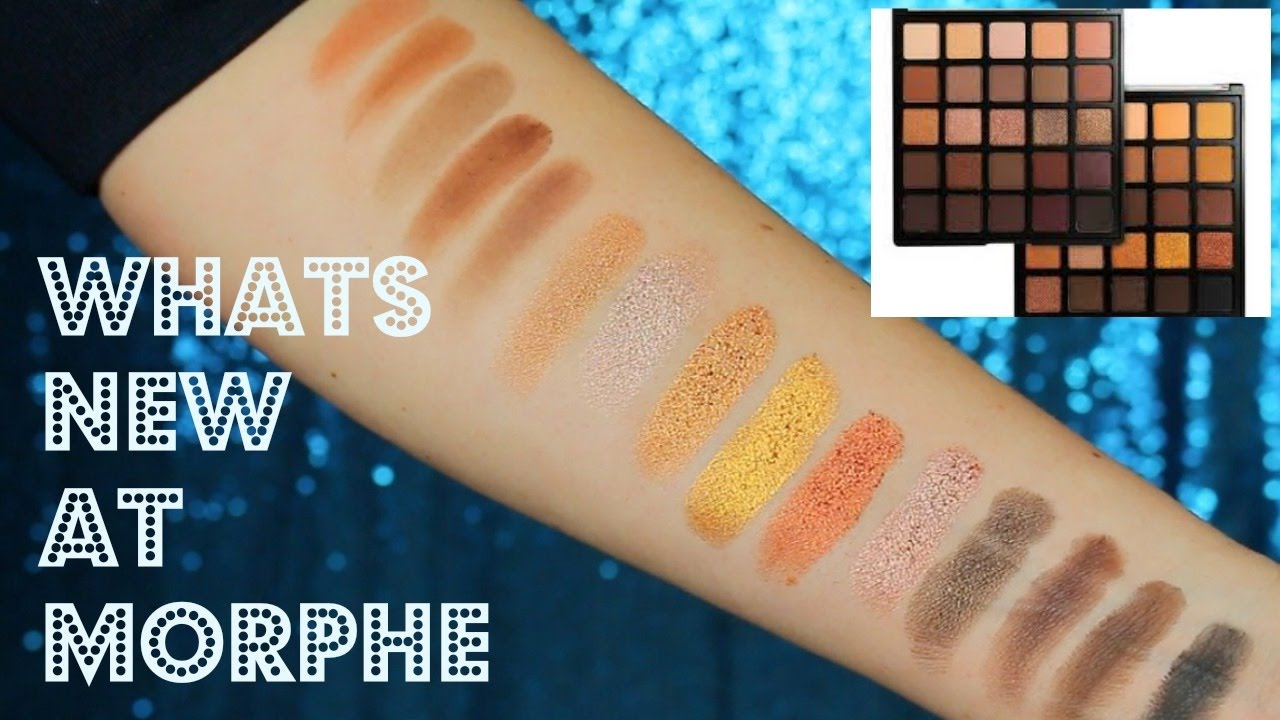 WHAT'S NEW AT MORPHE BRUSHES/Bronzed Mocha and Copper Spice Palette ...