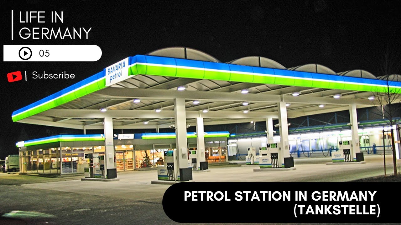 PETROL STATION IN GERMANY #LIFE_IN_GERMANY - YouTube