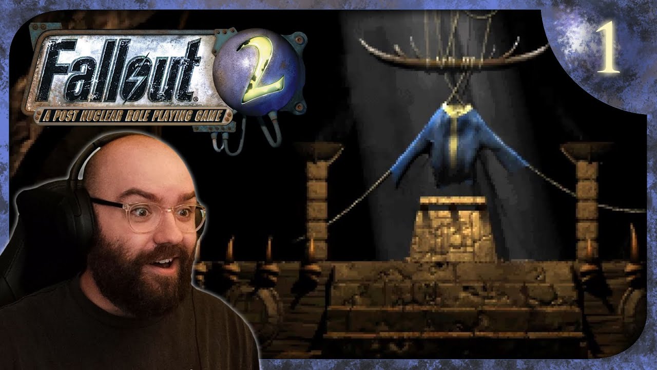 The Chosen One's Adventure Begins | Fallout 2 - Blind Playthrough [Part ...