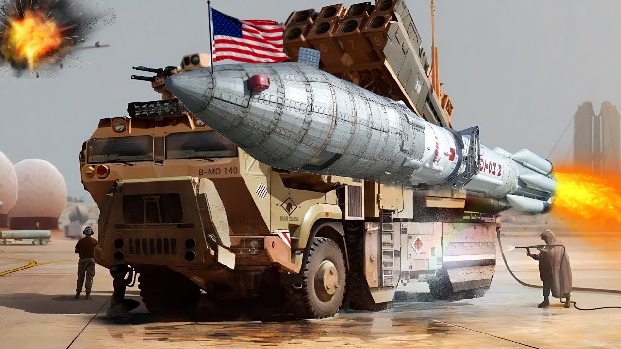 TODAY! Terrible American Attack 95 American Missiles Launched Into ...