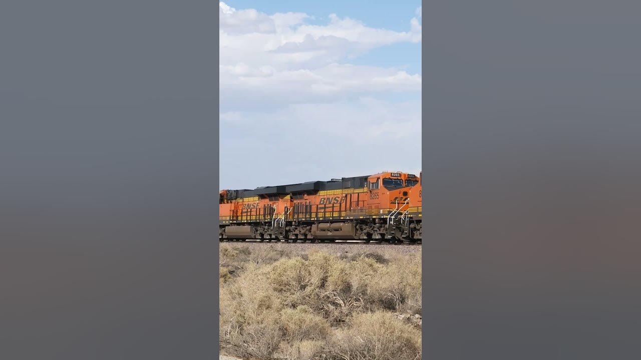 BNSF 6981 WB POWERMOVE D BARLAC 8-18-2022 #railfanning #bnsf #youtubeshorts - YouTube