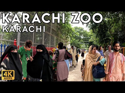 Karachi Zoo Karachi - Walking Tourist 4K