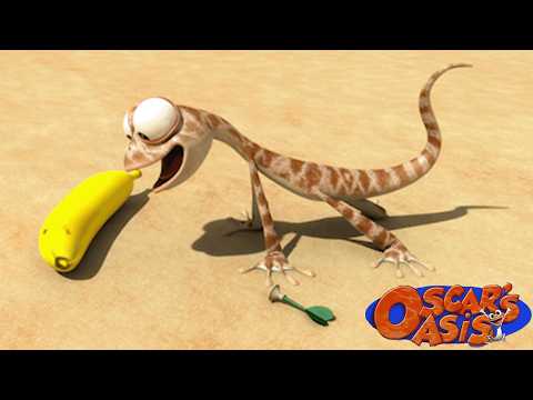 Oscar Finds a Banana + More Oscar's Oasis Cartoons for Kids