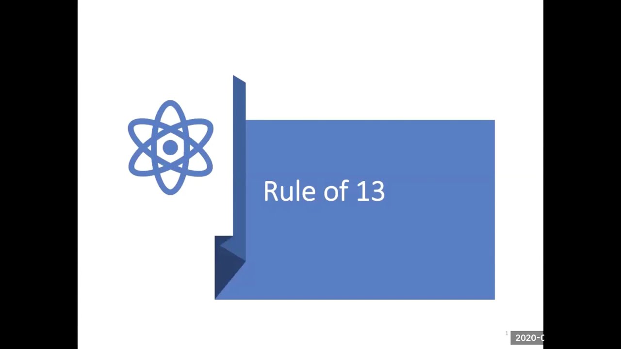 Rule of 13 lecture - YouTube