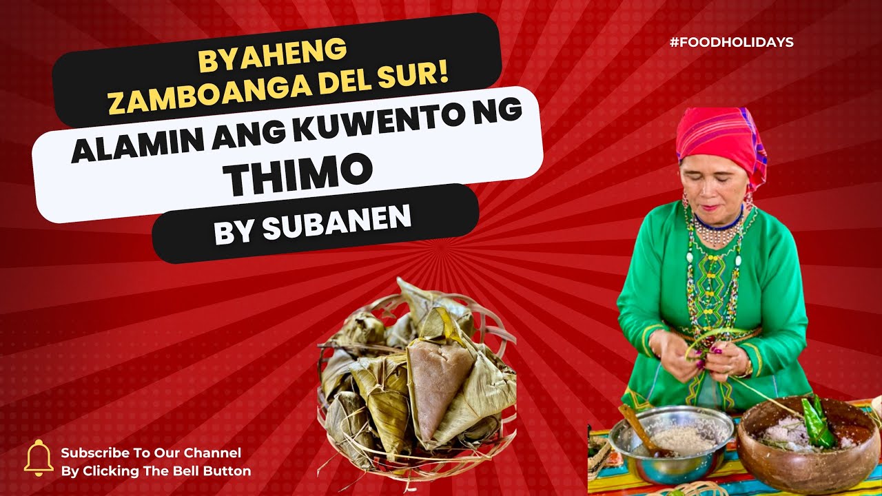 Thimo is Subanen's Ritual Food - YouTube