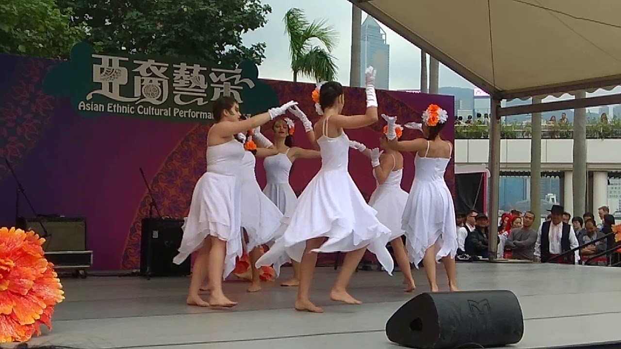 Beautiful Russian girl dancing on culture program in hongkong 2017 ...