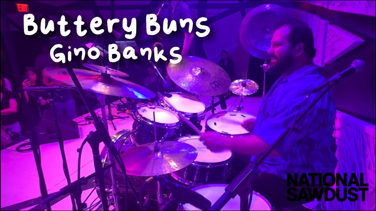 Gino Banks (drumcam) - Buttery Buns (Mark Hartsuch) - Live at National ...