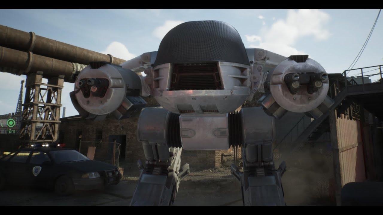 RoboCop Rogue City Crash On PC 2023 HD Peter Weller Alex Murphy RoboCop ...