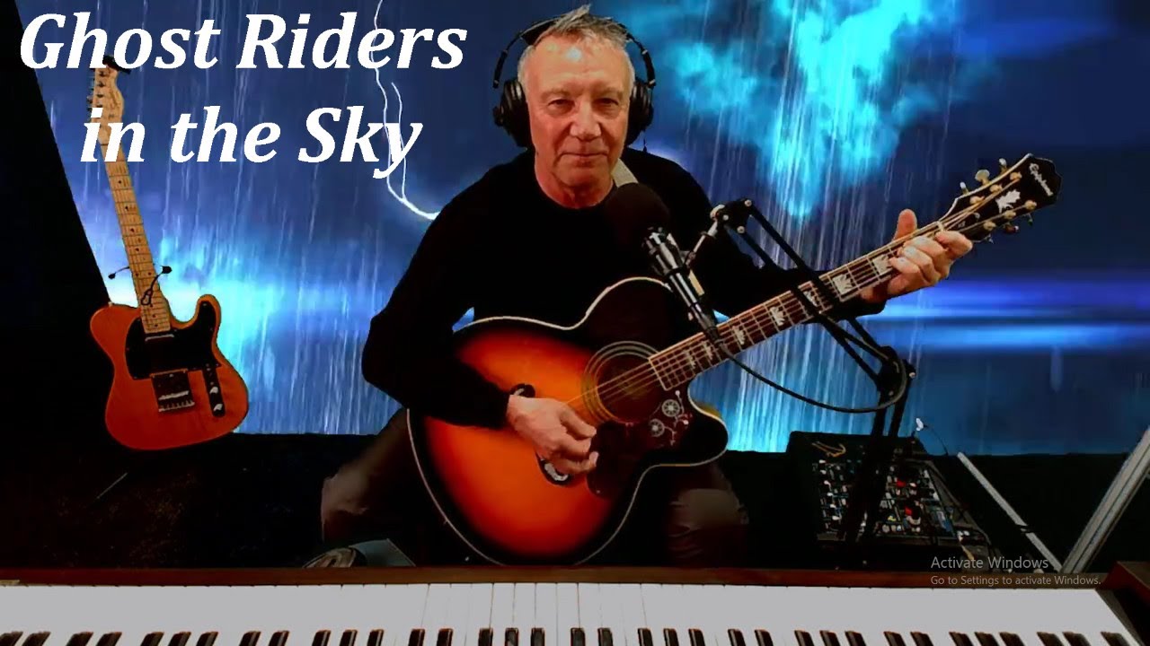 Ghost Riders in the Sky, Johnny Cash, cover song by Ian Bullough on ...