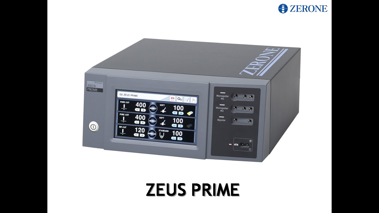 Electrosurgical Unit: ZEUS PRIME(Set up&Demonstration) - YouTube