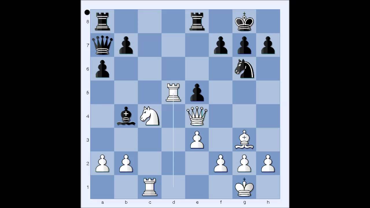 Queen's Gambit Declined: Rubinstein vs Maroczy - Goteborg 1920 - YouTube