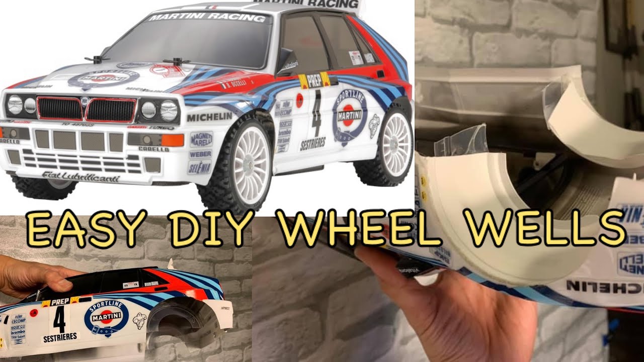 DIY RC CAR FENDER LINERS/WHEEL WELLS - YouTube