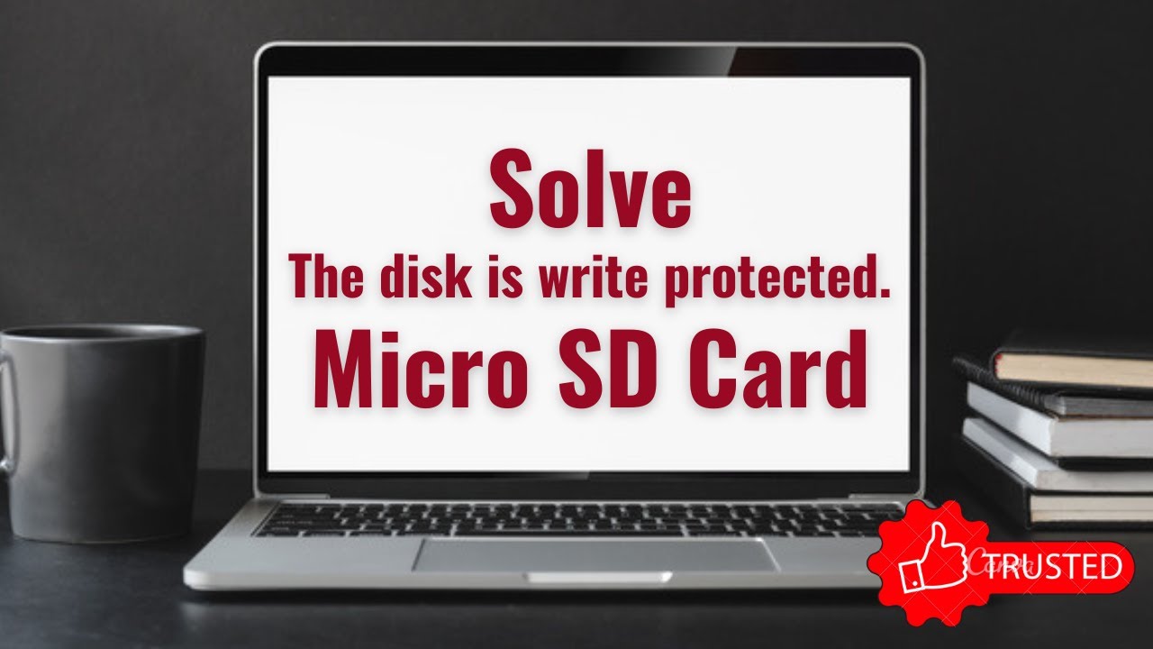 Solve "The disk is write protected." on Micro SD Card - YouTube