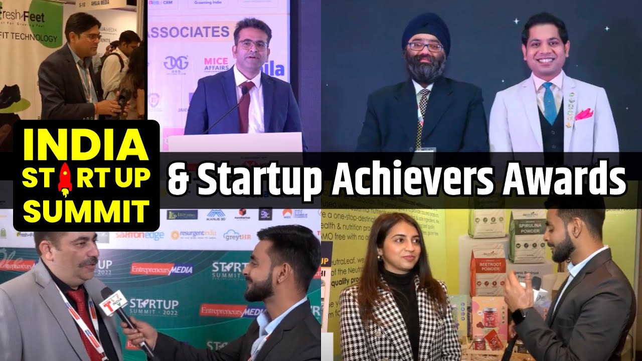 India Startup Summit & Startup Achievers Awards -2022 | Exhibition | Business Idea - YouTube