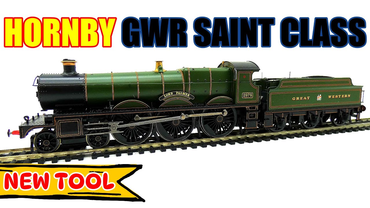 STUNNING (NEW TOOL) REVIEW HORNBY GWR SAINT (2900) CLASS - YouTube