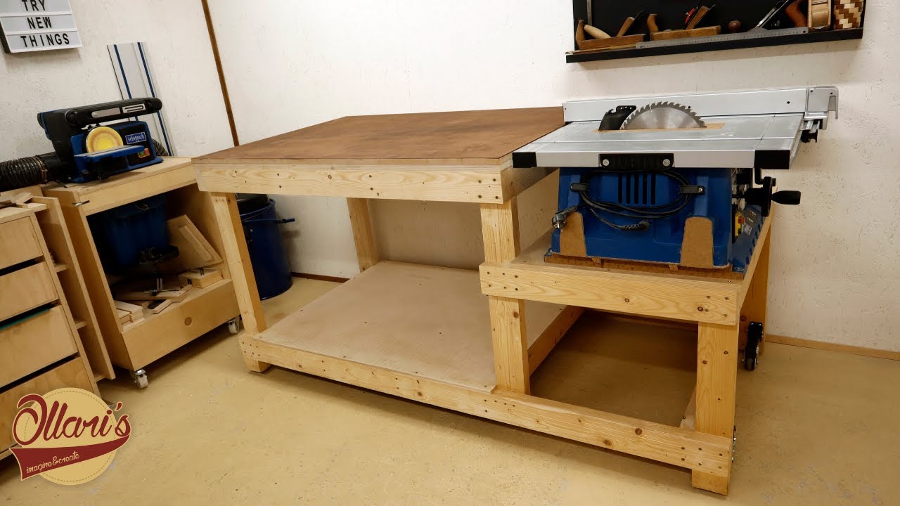 Mobile Outfeed Table Plans