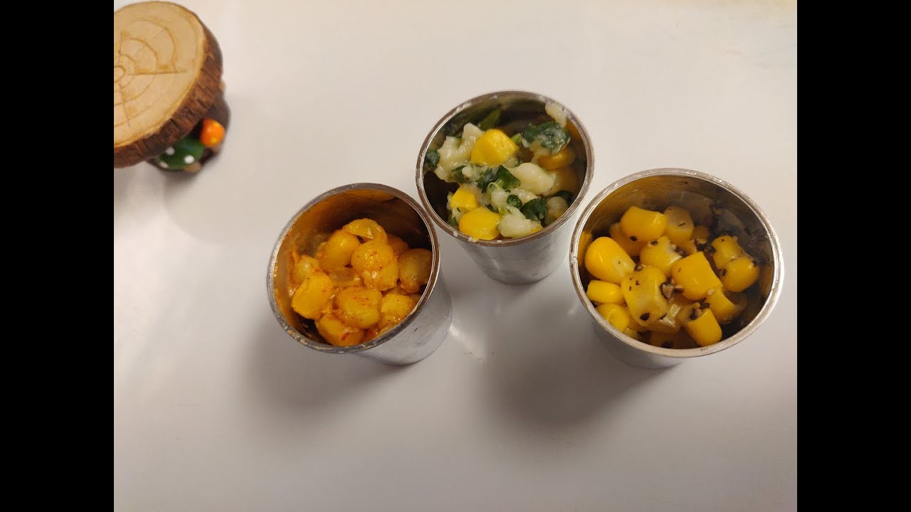 EP 05// Quick and easy snacks...Corn in 3 different flavors../Corn ...