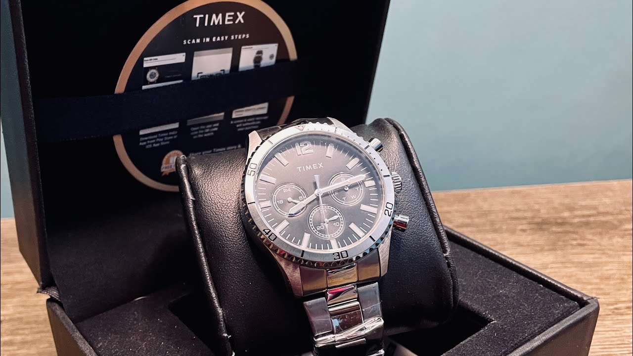 Timex Multifunction Watch Unboxing TWEG22200 - YouTube