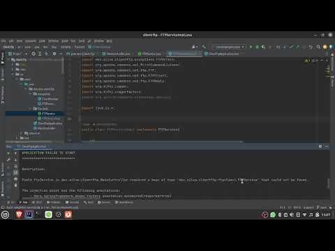 Solución al mensaje "Consider defining a bean of type 'Package' in your configuration en ...