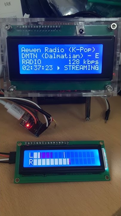 Digital VU Meter Test - YouTube