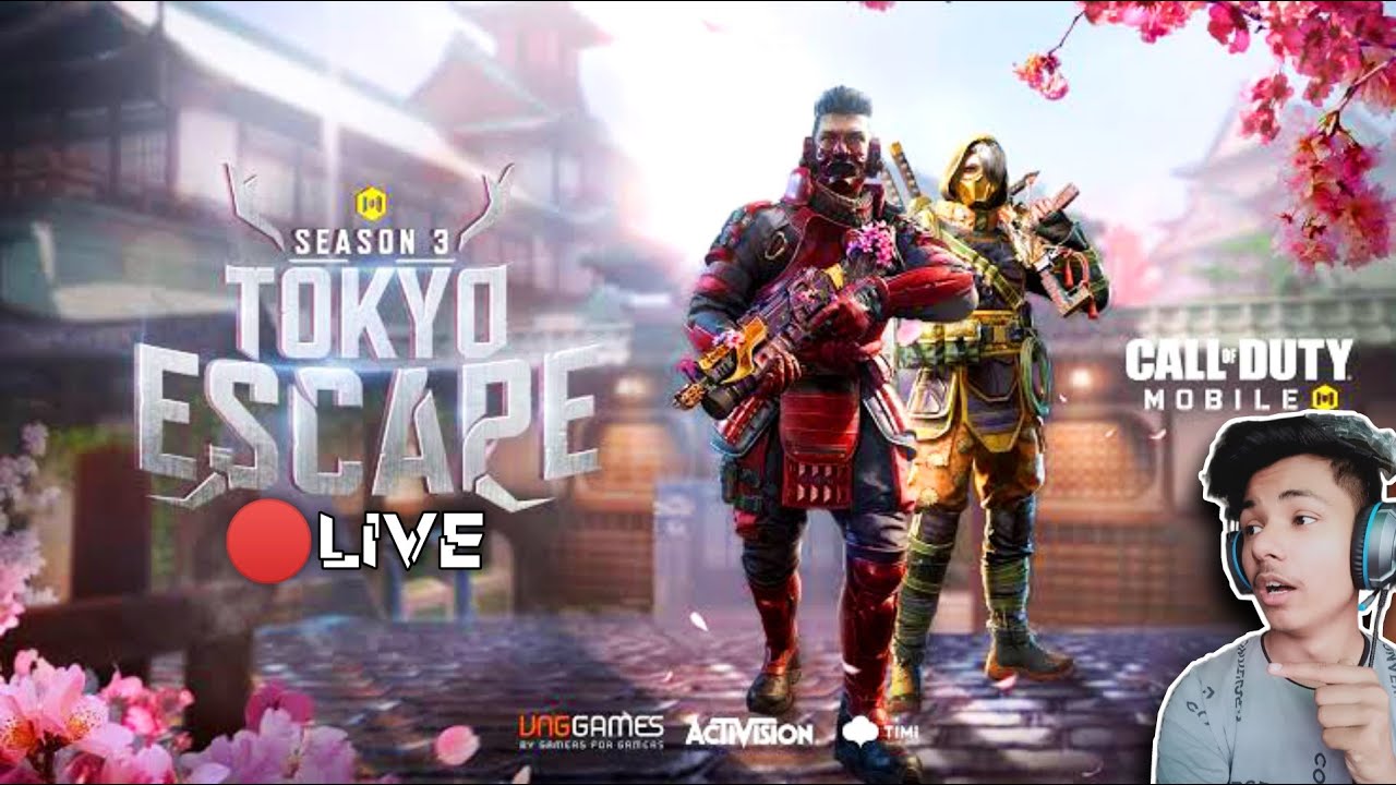 CALL OF DUTY MOBILE | TOKYO ESCAPE | GAMEIO IS LIVE - YouTube