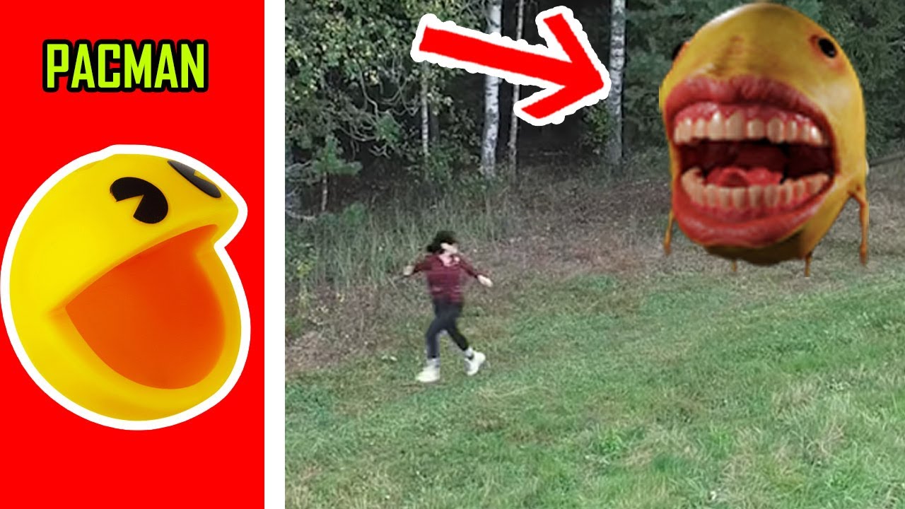 PACMAN CAPTADOS EN CAMARA - YouTube