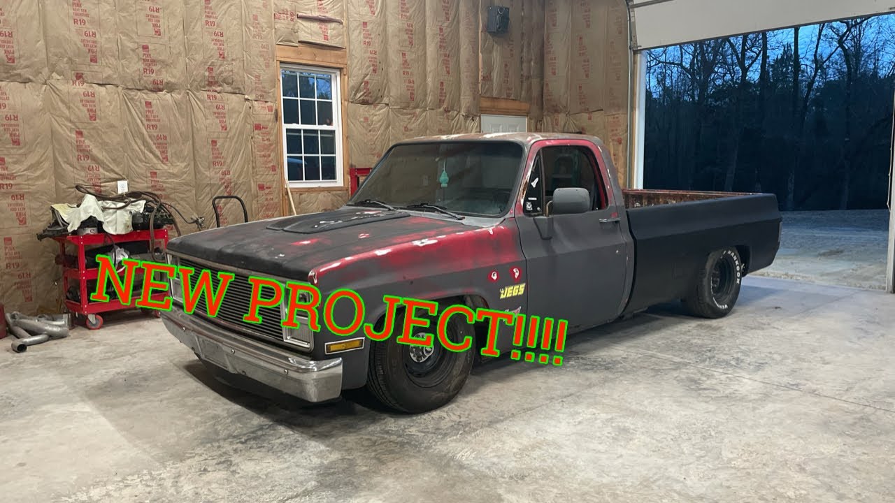 New project. Lowered 85 c10 square body - YouTube