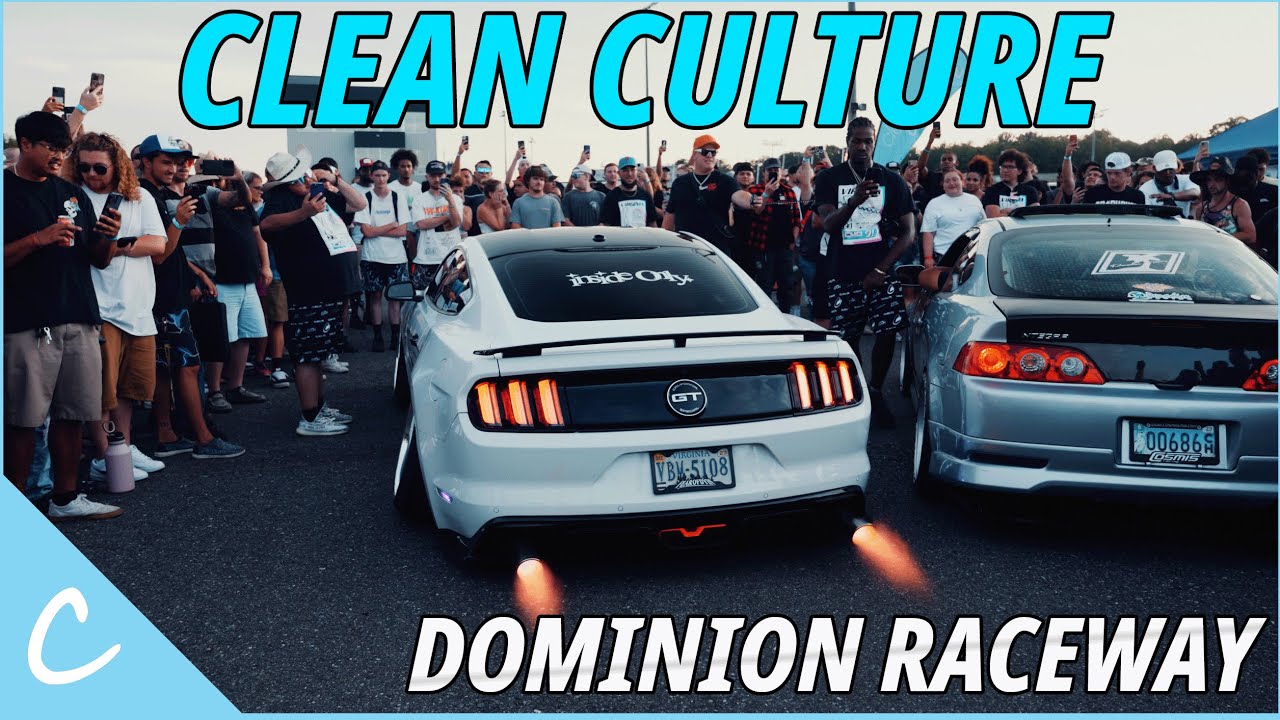 CLEAN CULTURE THROWS A CAR SHOW AT A NASCAR TRACK @JimmyOakes ...