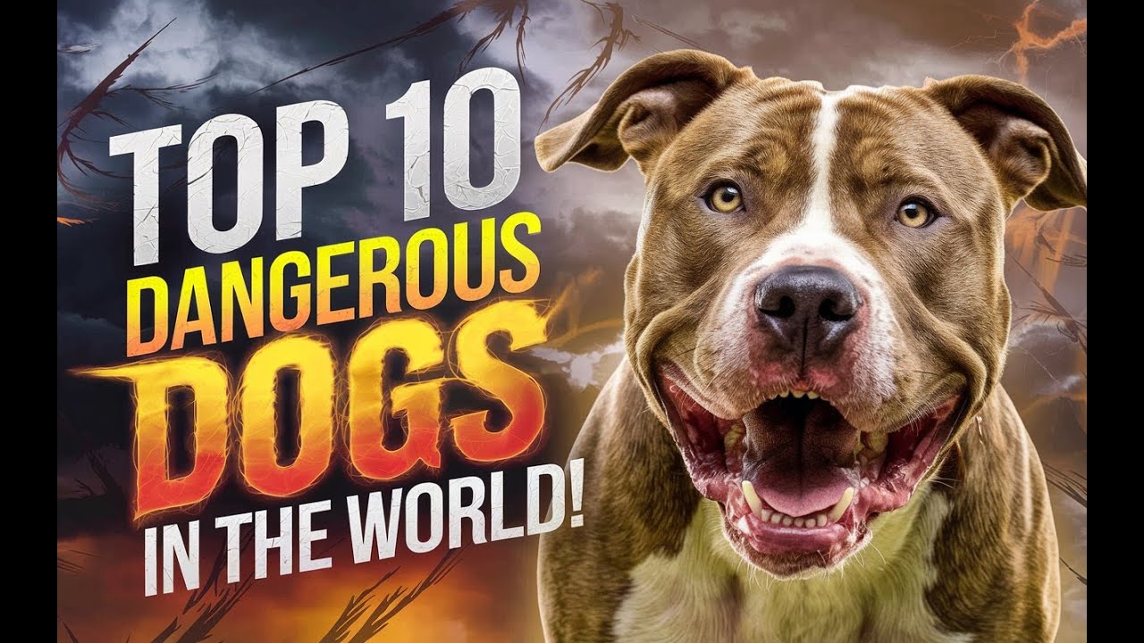 Top 10 Most Dangerous Dogs in the World 🐕⚠️ - YouTube