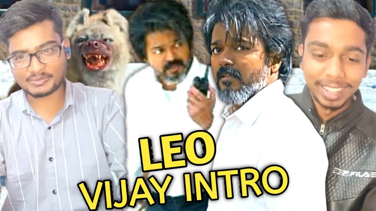 LEO MASS INTRO SCENE REACTION | Hyena Fight Scene | Thalapathy Vijay ...