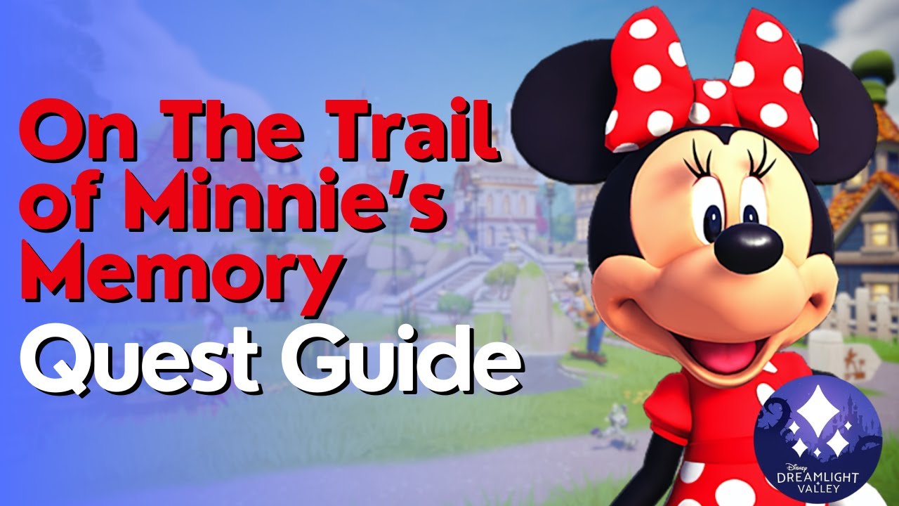 On the Trail of Minnie's Memory Quest Guide in Disney Dreamlight Valley - YouTube