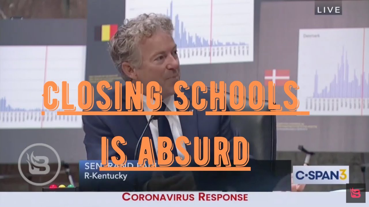 Rand Paul: Children Are Not Spreading Virus - YouTube