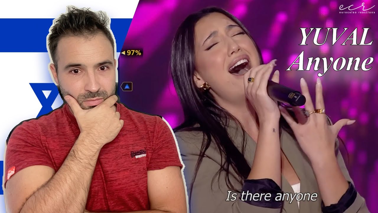 Reaction 🇮🇱: Yuval - Anyone (Hakokhav Haba 2025) Eurovision Israel ...