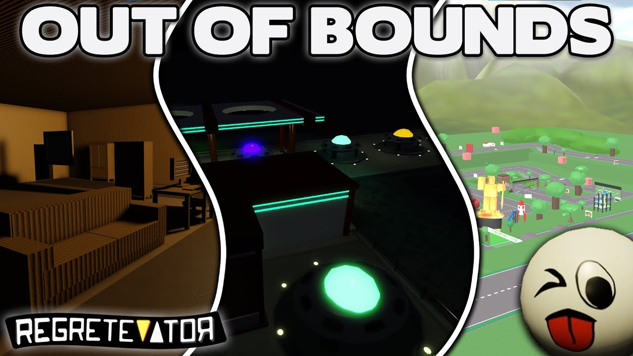 Exploring the Out of Bounds Secrets of REGRETEVATOR [PART 2] | ROBLOX ...