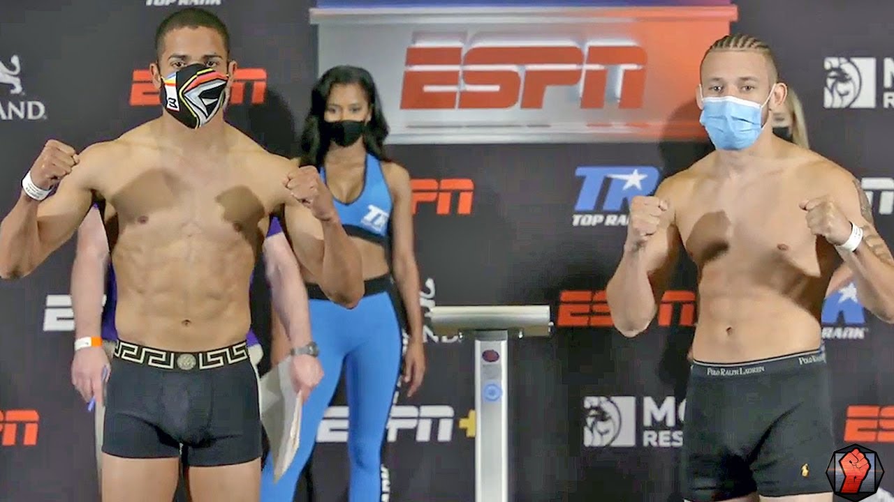 FELIX VERDEJO VS. WILL MADERA - FULL WEIGH IN AND FACE OFF VIDEO - YouTube