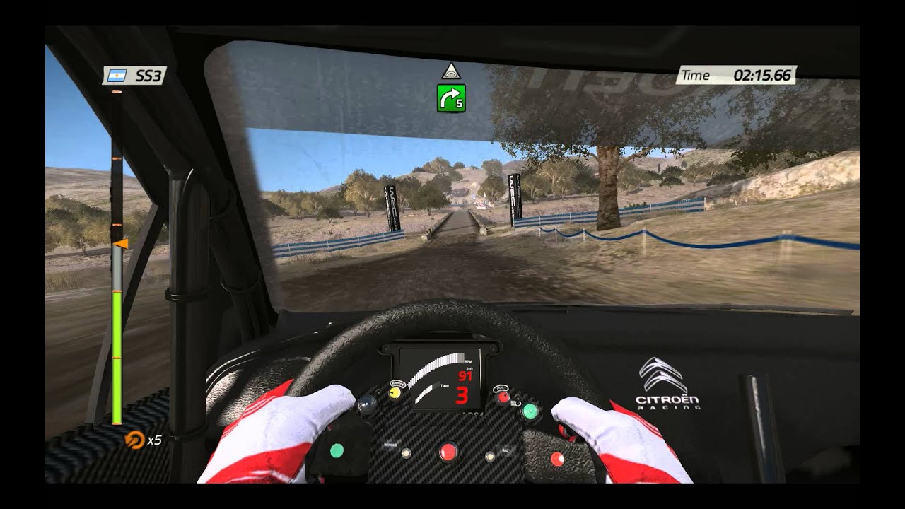 WRC 4 On board camera, SS3 Rally Argentina Citroën DS3 2013 Sébastien ...