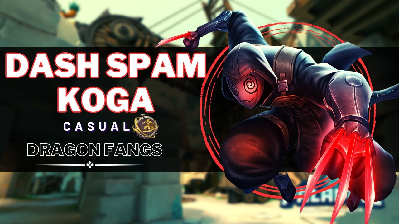 How Good is Koga's Dash Reset Build? Dragon Fangs Dash Spams Koga gameplay - YouTube