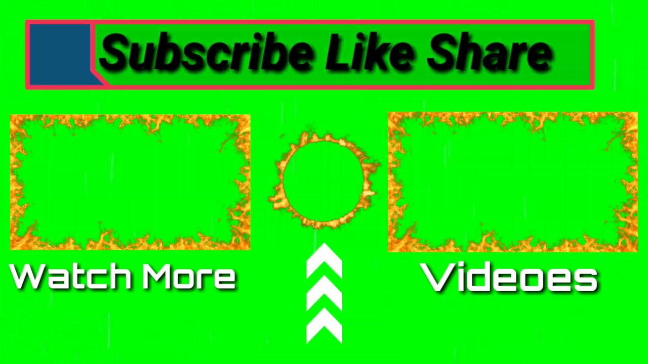 New Green Screen Animation graphic outro - YouTube