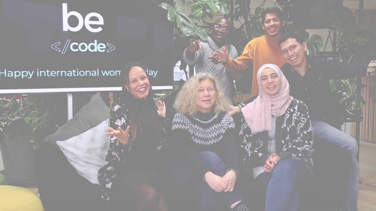 International Women's Day at BeCode - YouTube