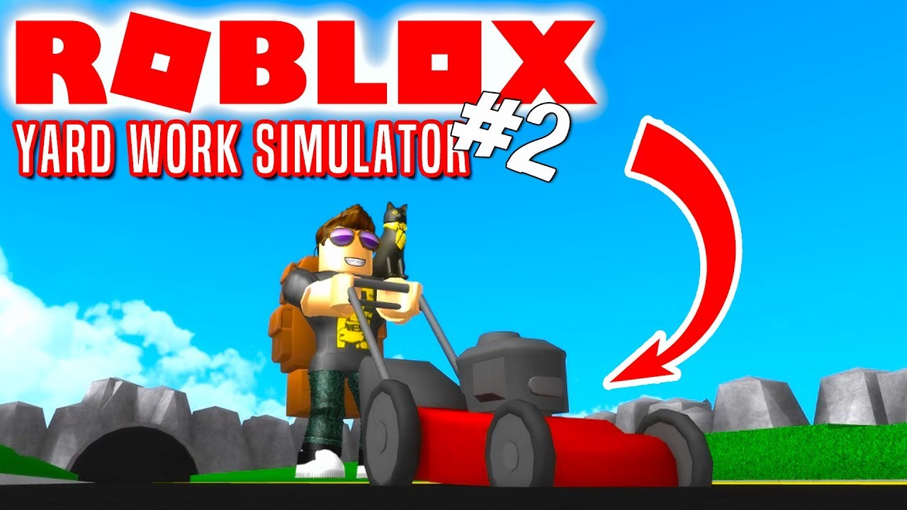 GRÆSLÅMASKINEN OG REBIRTH! - Roblox Yard Work Simulator Ep 2 Dansk ...