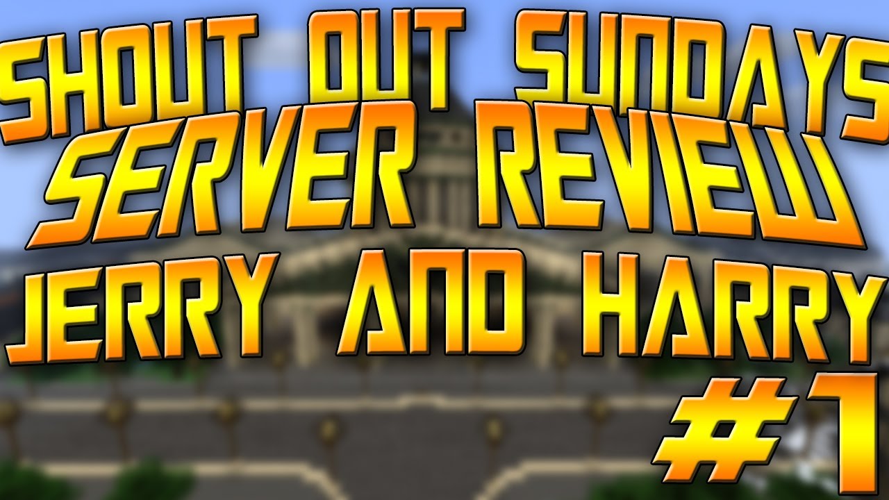 SHOUT OUT SUNDAYS! Server Review: Jerry and Harry server - YouTube