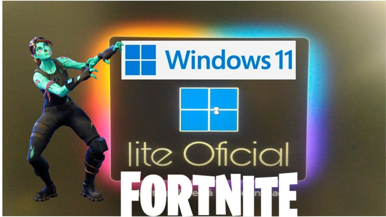 Fortnite teste Windows 11| Windows 11 CleanOs.X V.3 - YouTube