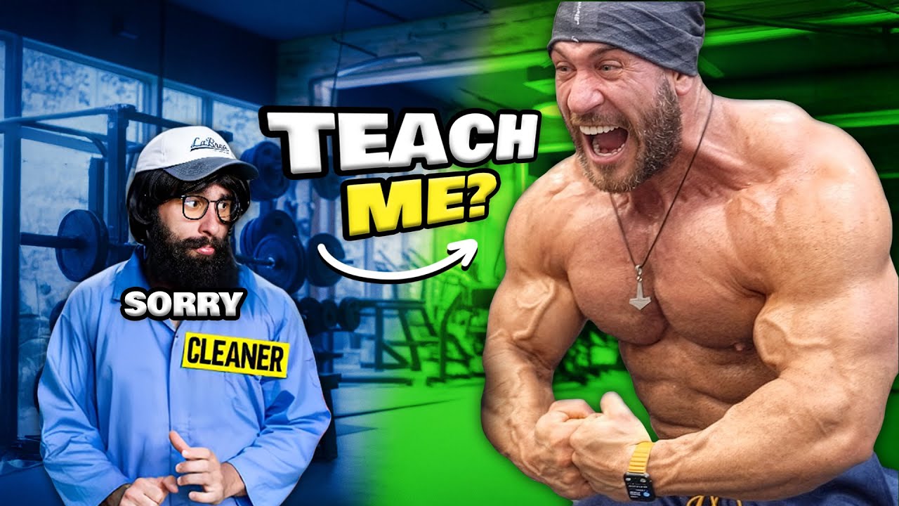 What REALLY Happens When a BODYBUILDER Takes on a CLEANER in a GYM ...