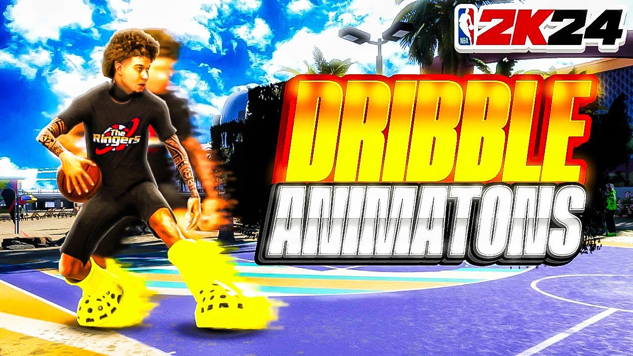 BEST DRIBBLE ANIMATIONS IN NBA2K24 FOR 95 BALL HANDLE!FASTEST DRIBBLE ...