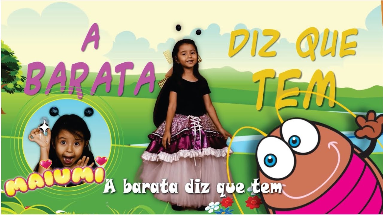 MUSICA INFANTIL A BARATINHA - A BARATA DIZ QUE TEM - BARATINHA - CANAL ...