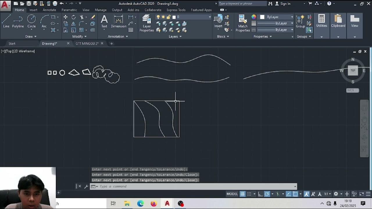 TUTORIAL AUTOCAD PART 2 - YouTube
